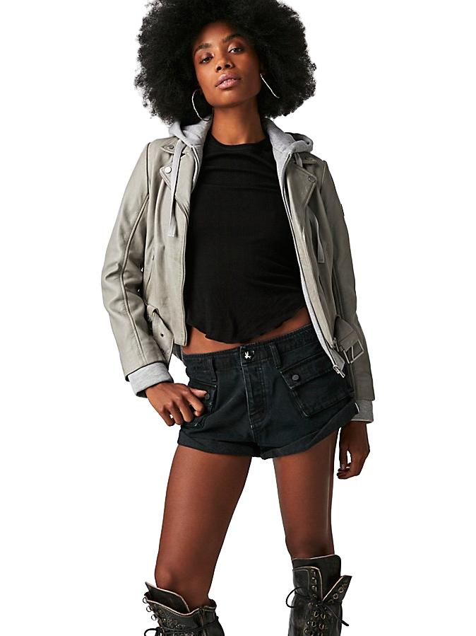 ONETEASPOON OneTeaspoon Bandits Low-Waist Denim Shorts